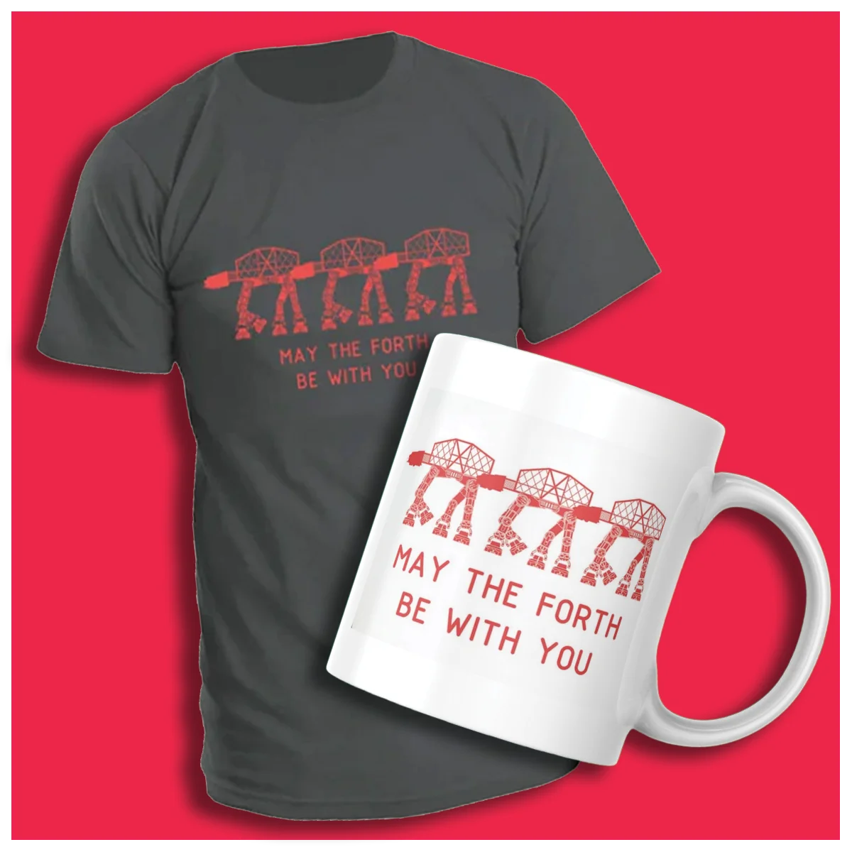 May the Forth Bundle – Mug & T-Shirt Gift Set | Born in Scotland