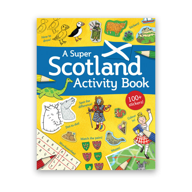 A Super Scotland Activity Book | Born in Scotland