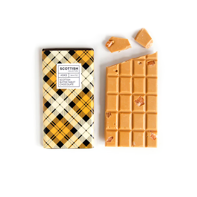 Scottish Butter Tablet Chocolate Bar 100g | Born in Scotland